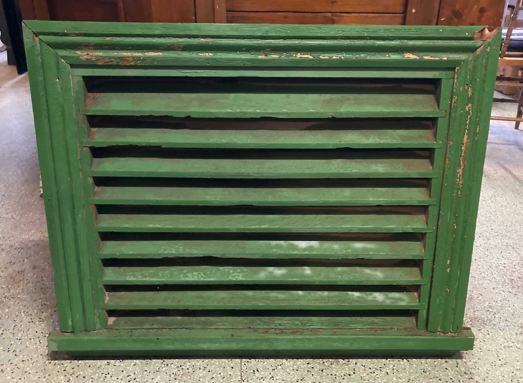 Timber gable vent, 855mm x 655mm (D261) $220 | Federation Trading